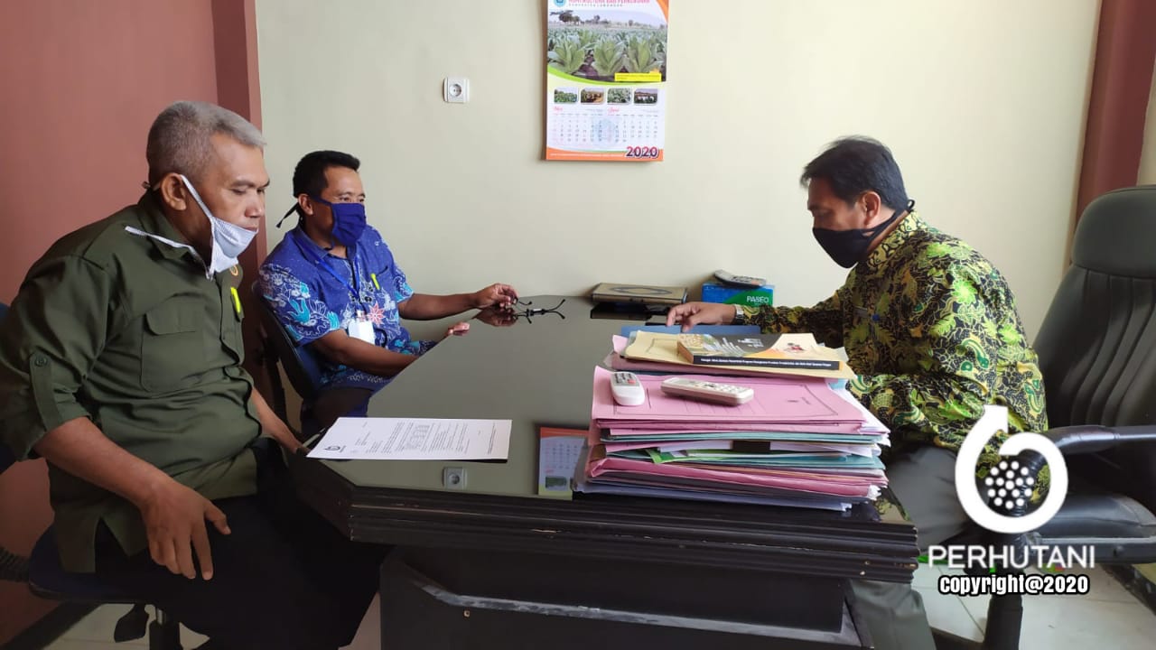 Perhutani Perhutani Lakukan Koordinasi Dengan Dinas Pertanian Di Tiga