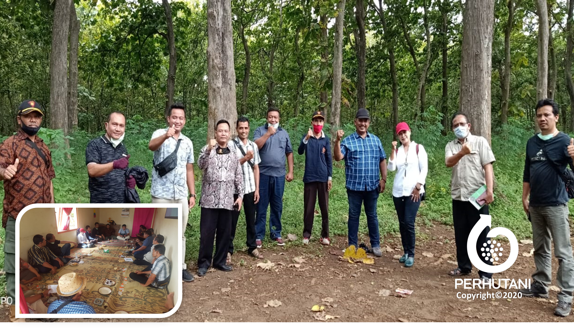 Perhutani Perhutani Fasilitasi LMPSDH Wono Karso Kembangkan Budidaya Porang di Ponorogo