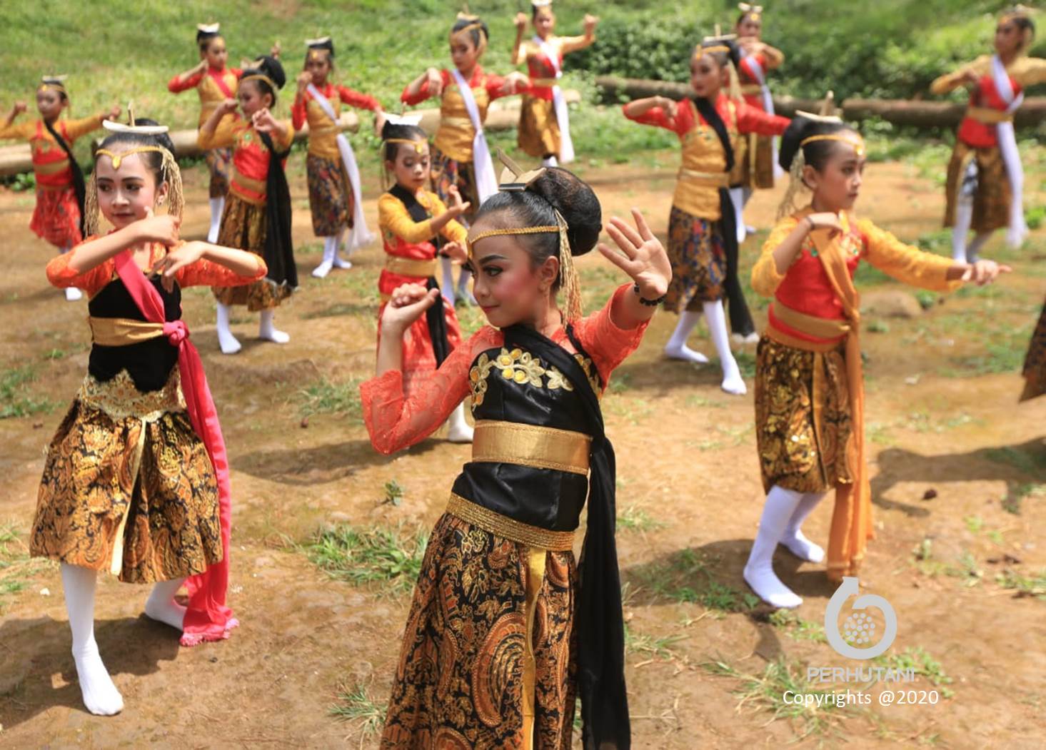 Perhutani Hari Anak Nasional, Tampilkan Tari Jaipong di Kawasan Wisata ...