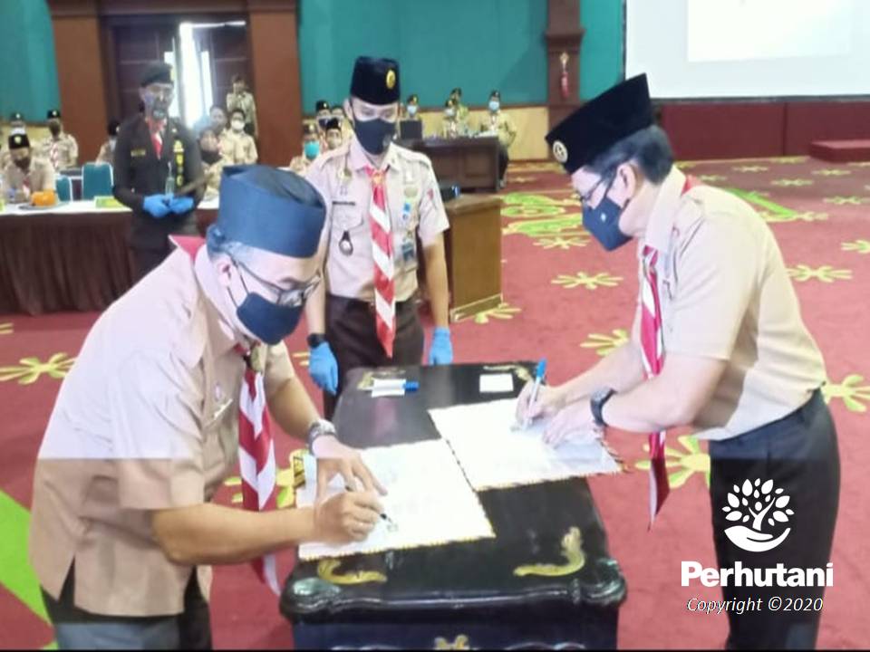Perhutani Perhutani Tandatangani MoU dengan Gerakan Pramuka Kwarcab ...