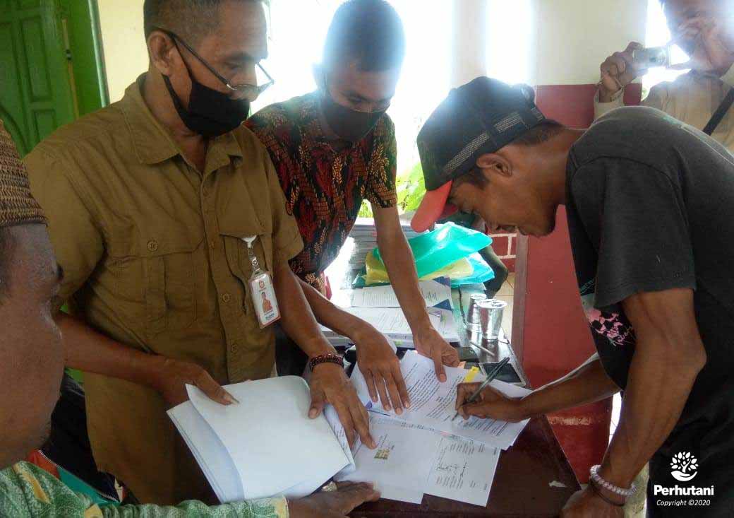 Perhutani Perhutani Bersama Pemdes Lakukan Kerjasama Pemanfaatan