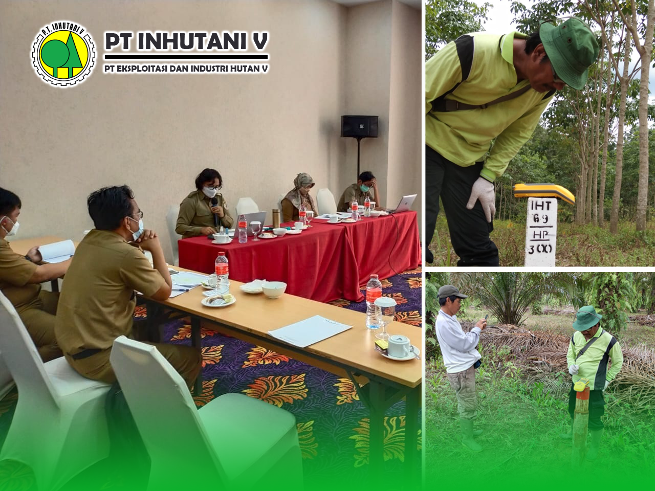 Perhutani PT Inhutani V Unit Lampung Gandeng Konsultan untuk Tata Batas Perhutani PT Inhutani V Unit Lampung Gandeng Konsultan untuk Tata Batas