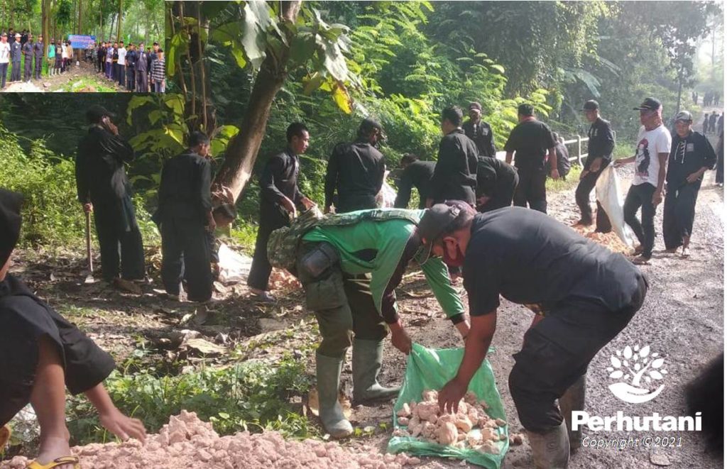 Perhutani Perhutani Bersama LMDH dan Stakeholder Perbaiki Jalan Desa ... Perhutani Perhutani Bersama LMDH dan Stakeholder Perbaiki Jalan Desa ...