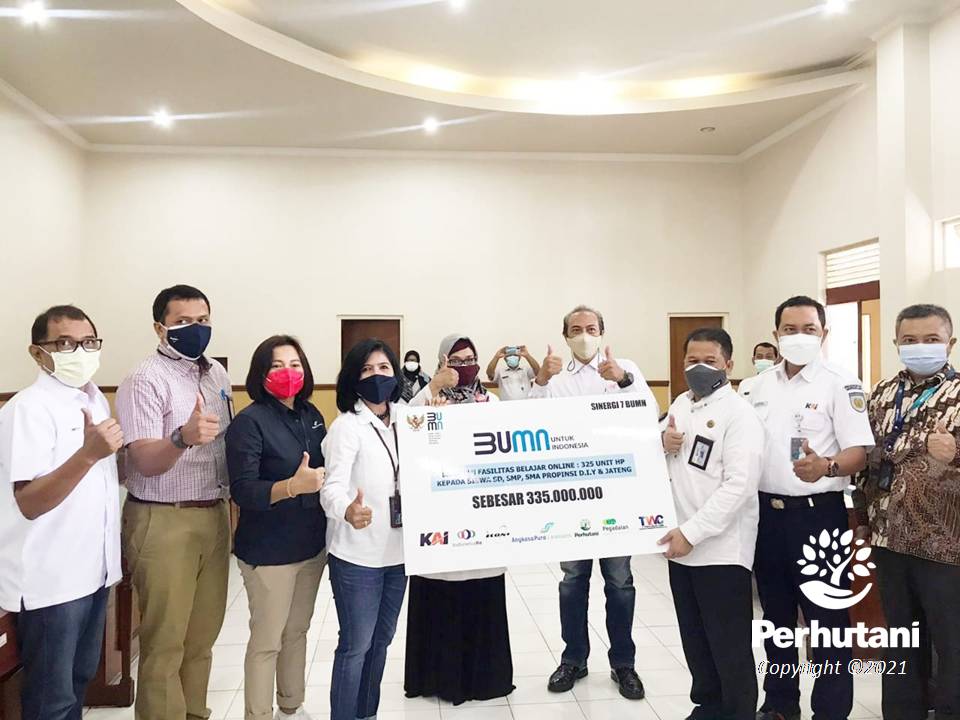 Perhutani Sinergi BUMN, Perhutani Serahkan Bantuan Fasilitas Belajar ... Perhutani Sinergi BUMN, Perhutani Serahkan Bantuan Fasilitas Belajar ...