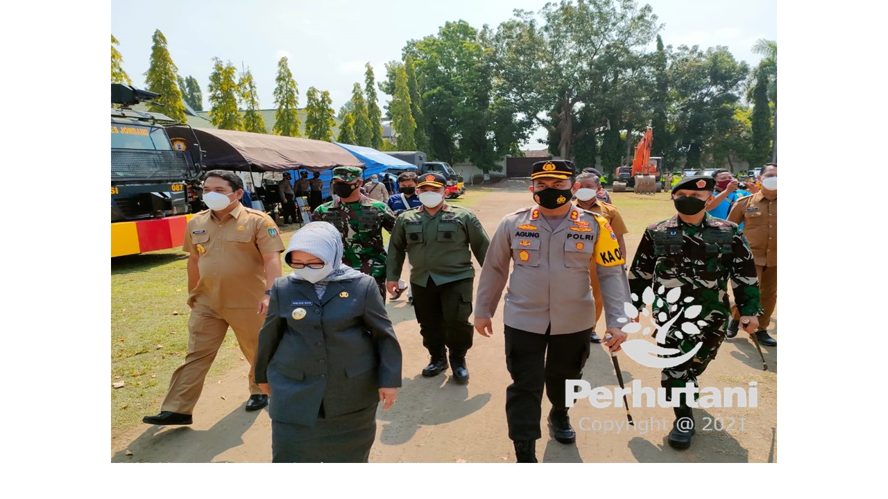 Perhutani Perhutani Ikuti Apel Gelar Pasukan Penanggulangan Bencana Di