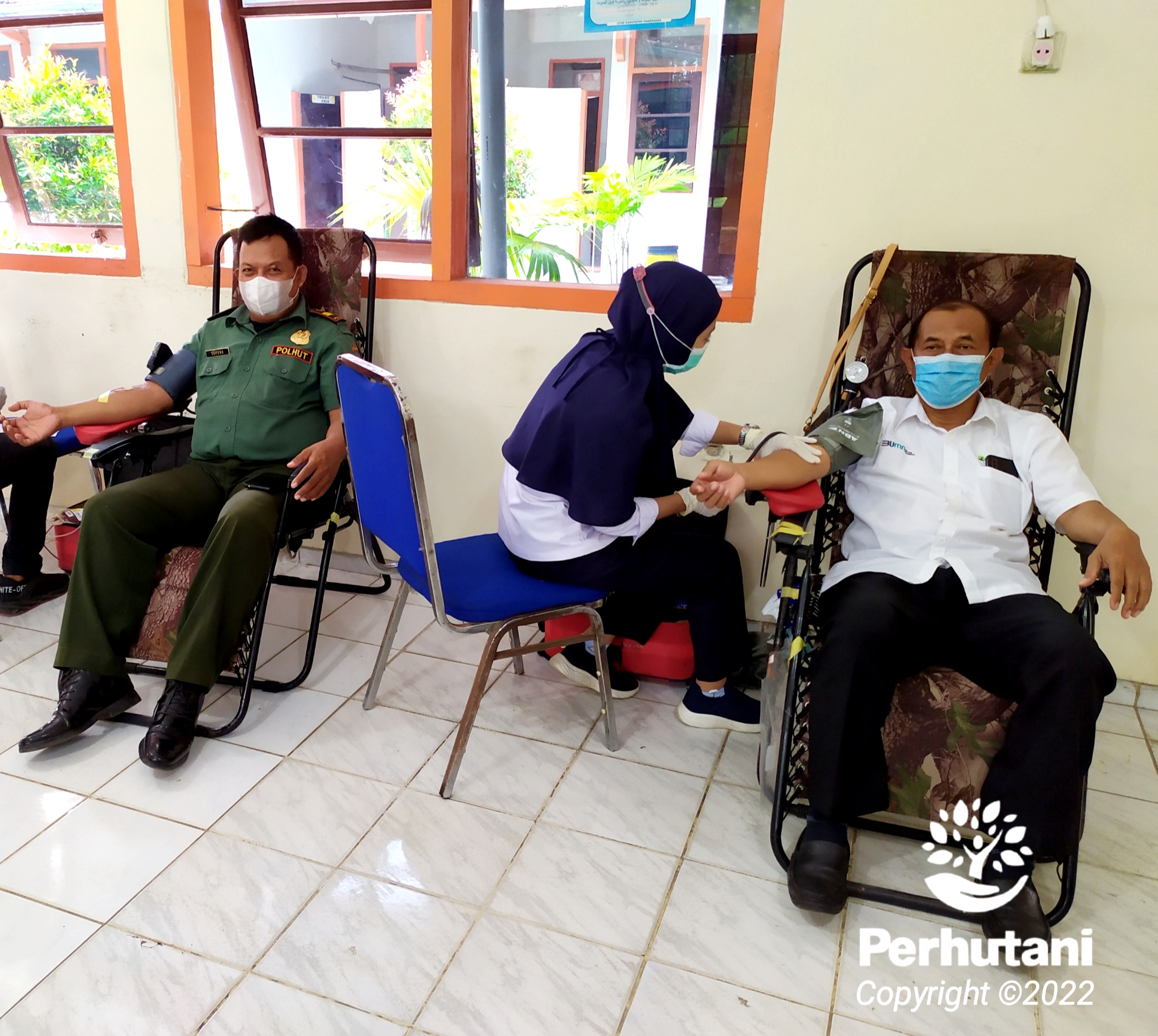 Perhutani Perhutani Gandeng PMI Gelar Aksi Donor Darah di Pamekasan