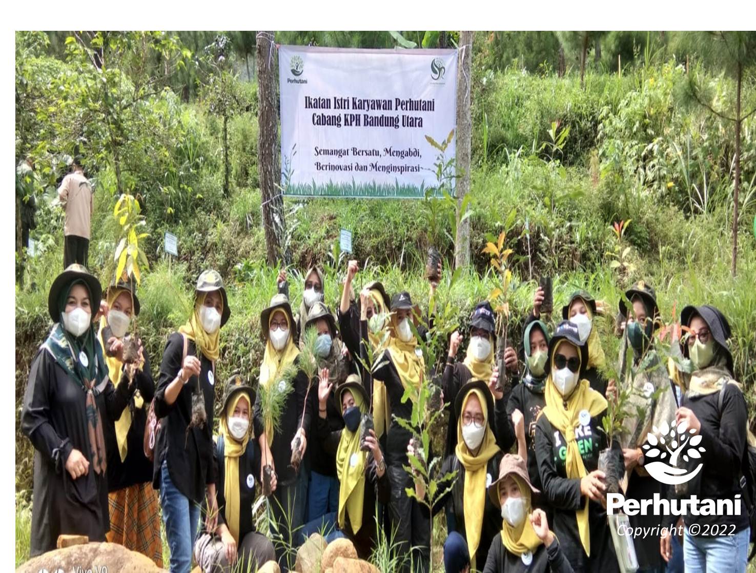 Perhutani Perhutani Bersama IIK Perhutani Cabang KPH Bandung Utara Gelar Gerakan Perempuan ...
