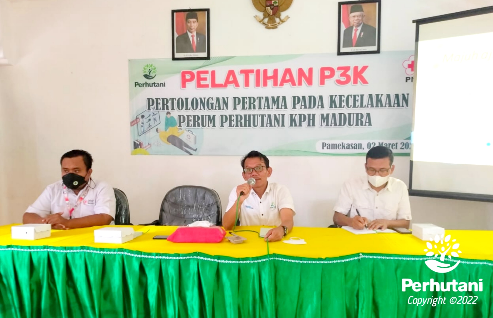 Perhutani Perhutani Madura Gandeng PMI Adakan Sosialisasi P3K Di ...