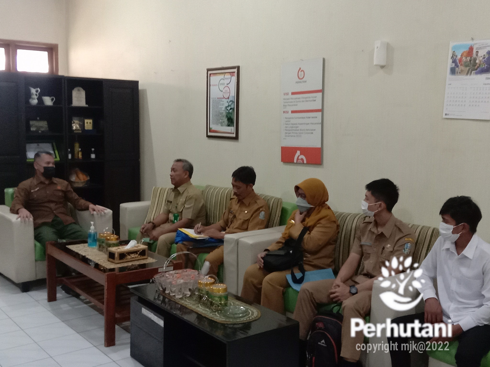Perhutani Perhutani Dan CDK Wilayah Nganjuk Koordinasi Tata Kelola Hutan