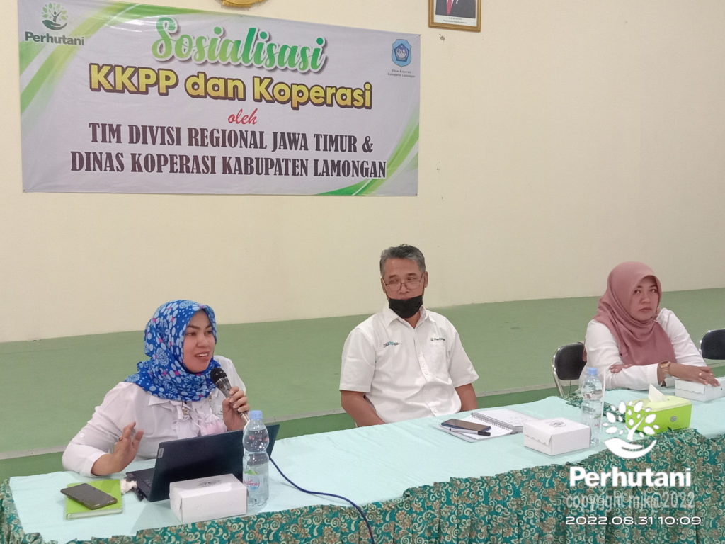 Perhutani Perhutani Mojokerto Sosialisasi KKPP Dan Pembentukan Koperasi LMDH di Lamongan