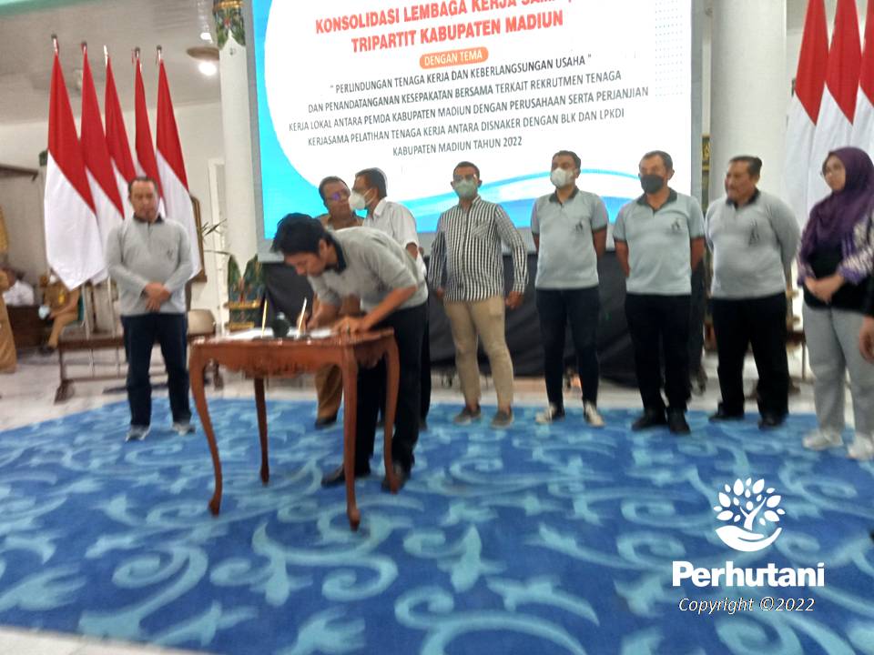 Perhutani Perhutani Lawu Ds Bergabung Di Konsolidasi LKS Tripartit Kabupaten Madiun