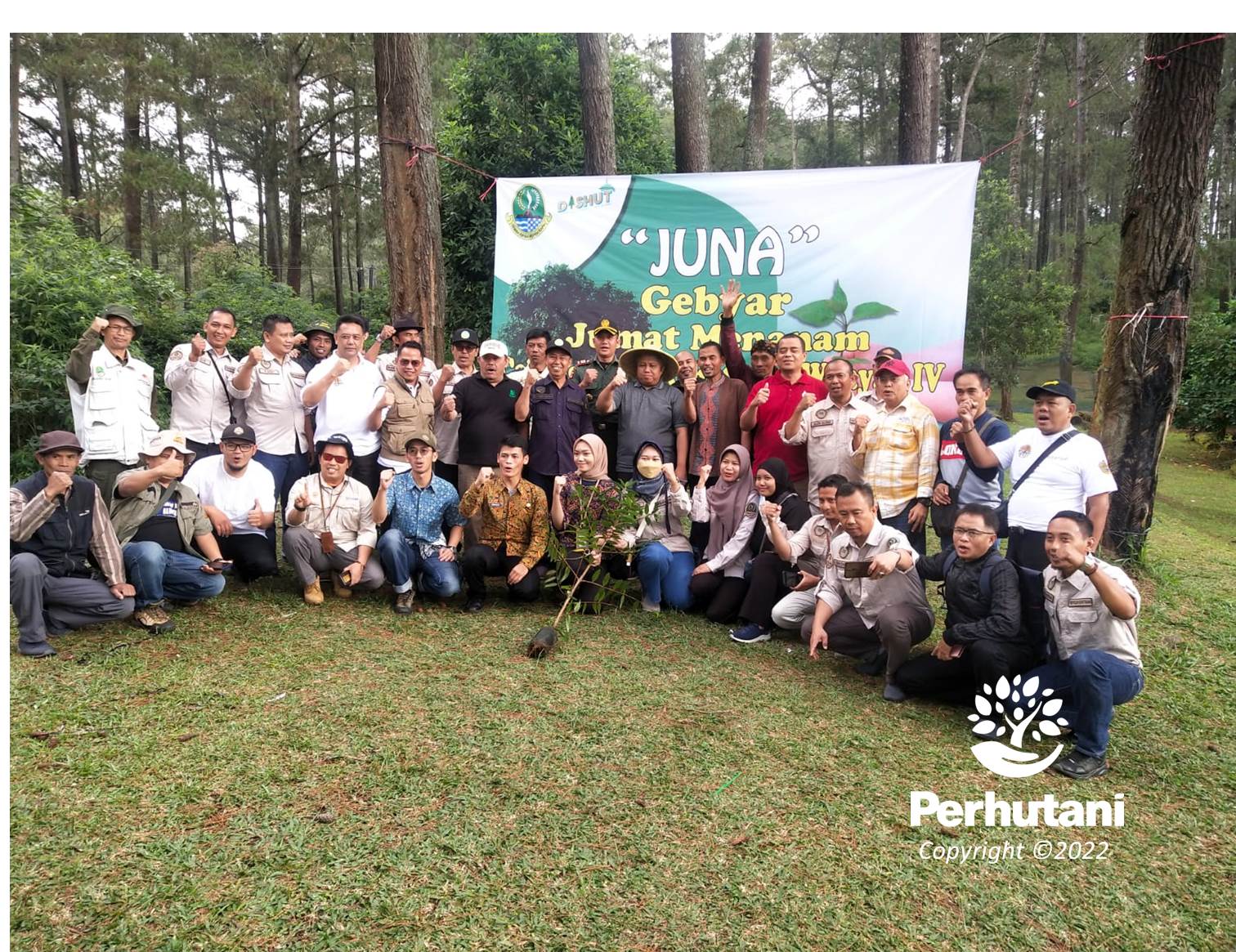 Perhutani Perhutani Bandung Utara Bersama CDK Gelar Gerakan Menanam Di Wana Wisata PAL 16