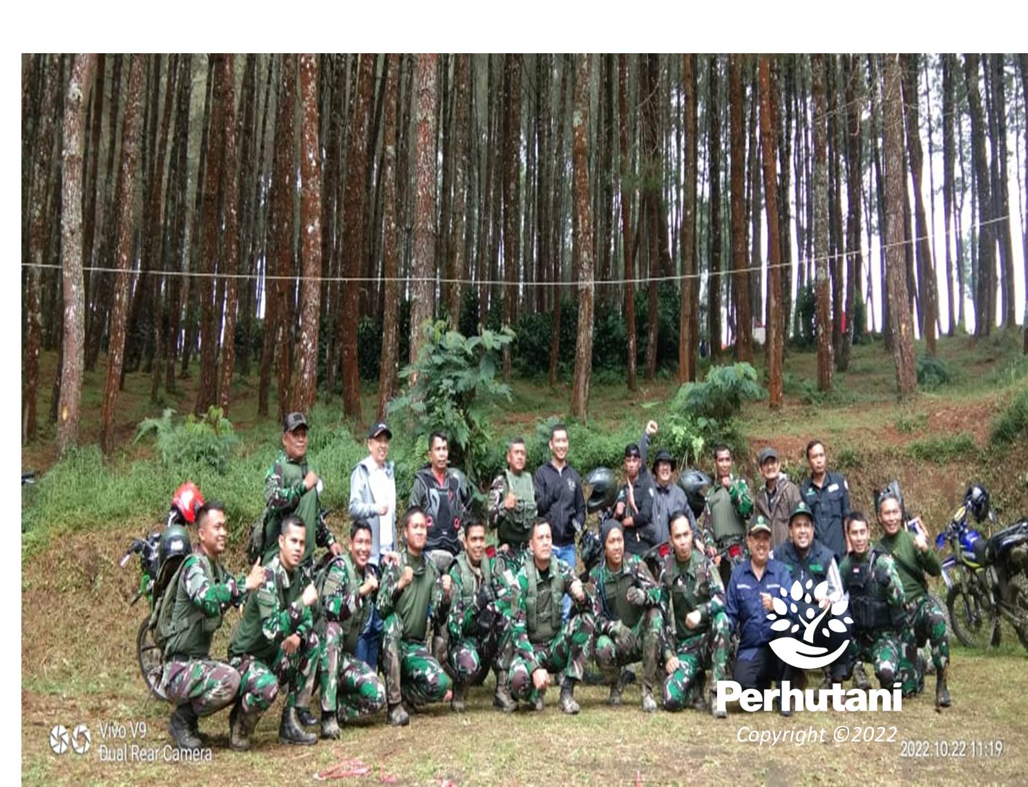 Perhutani Perhutani Bandung Utara Terima Kunjungan DanPusdiklatpassus Di Wisata Curug Layung ...
