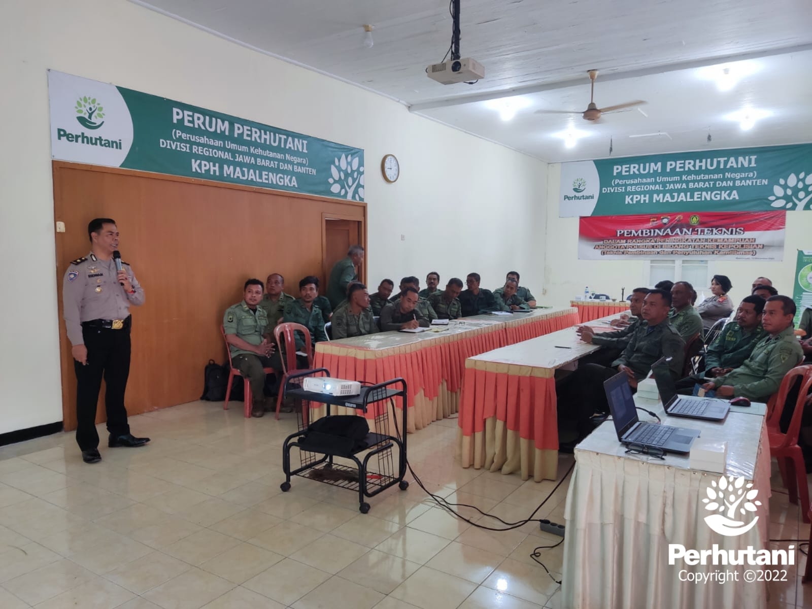 Perhutani Polda Jawa Barat Gelar Bimbingan Teknis Keamanan di KPH ...