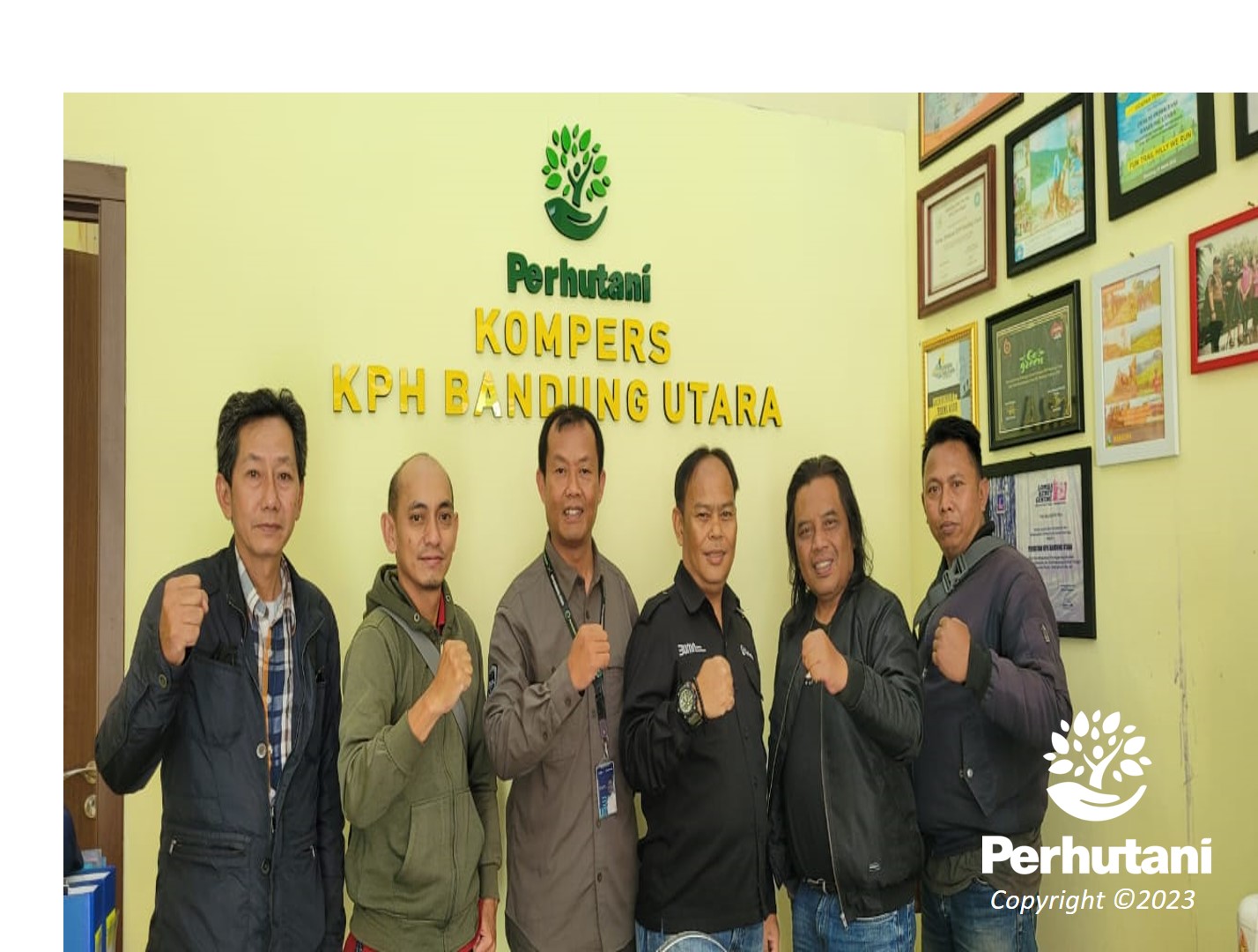 Perhutani Perhutani KPH Bandung Utara Bersama Jurnalis Rayakan Hari PERS Nasional 2023