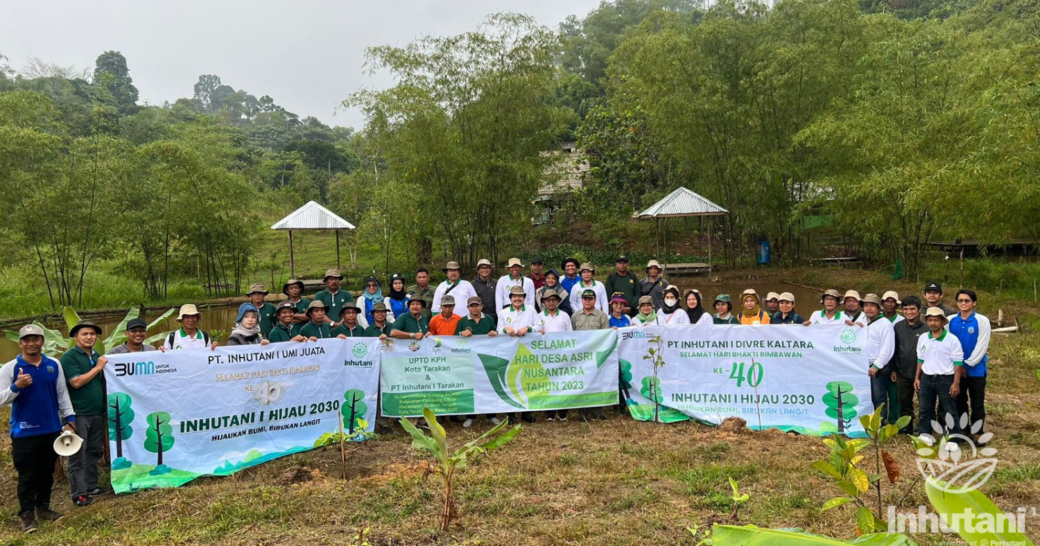 Perhutani Peringati Hari Rimbawan Ke -40, Inhutani I Lakukan Penanaman Bersama KPH UPTD di Hutan ...