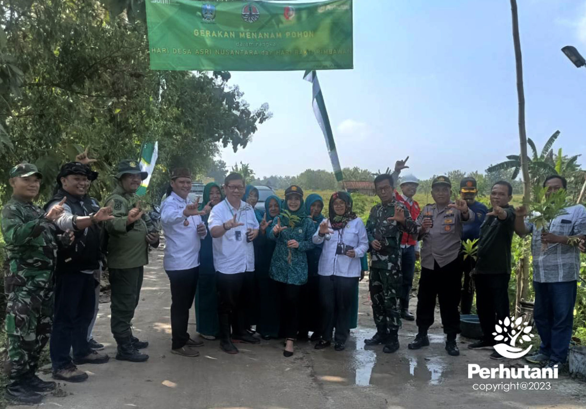 Perhutani Peringati Hari Desa Asri Nusantara dan Bakti Rimbawan Perhutani Padangan Gelar ...