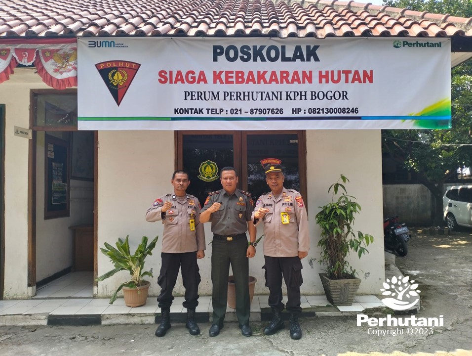 Perhutani Sinergitas Perhutani Bogor Bersama Polres Bogor Dalam Mitigasi Karhutla