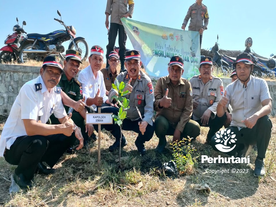 Perhutani Perhutani Madiun bersama TNI/Polri Lakukan Penanaman Pohon Perhutani Perhutani Madiun bersama TNI/Polri Lakukan Penanaman Pohon