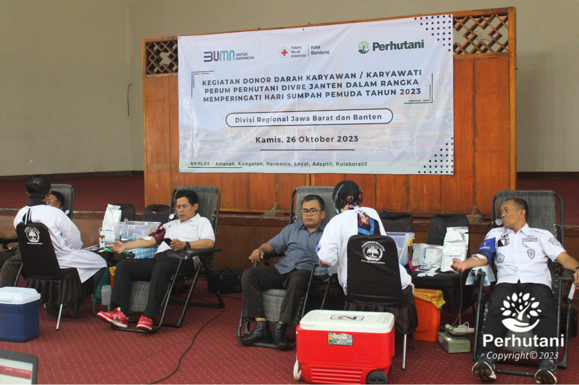 Perhutani Peringati Sumpah Pemuda, Perhutani Divre Janten bersama PMI Gelar Kegiatan Donor Darah ...
