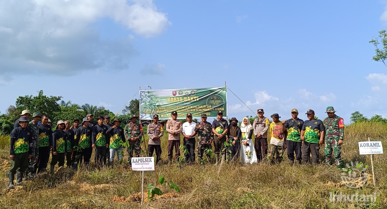 Perhutani Inhutani I UMHT Pulau Laut Karet Sukseskan Penanaman Pohon di ...