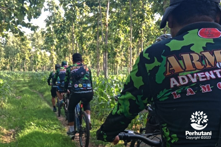 Perhutani Rajut Kebersamaan, Perhutani Mojokerto bersama Kodim 0812 Lamongan Gelar Baksos, Tanam ...