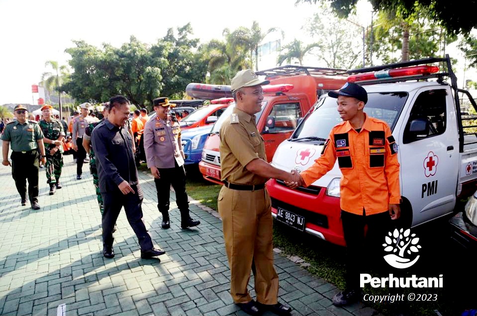 Perhutani Perhutani Lawu Ds Ikuti Apel Gelar Pasukan Antisipasi Bencana Alam Hidrometeorologi di ...