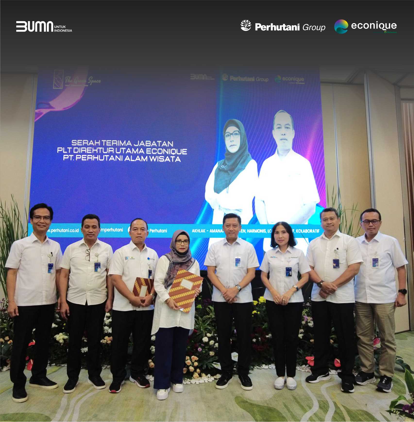 Perhutani Perhutani Tetapkan Plt Direktur Utama Econique