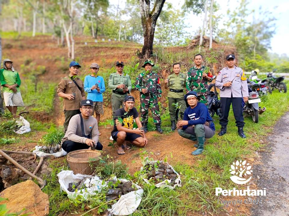Perhutani Galakan Penghijauan Alam, Perhutani bersama Stakeholders Tanam Pohon di Wilayah Ponorogo