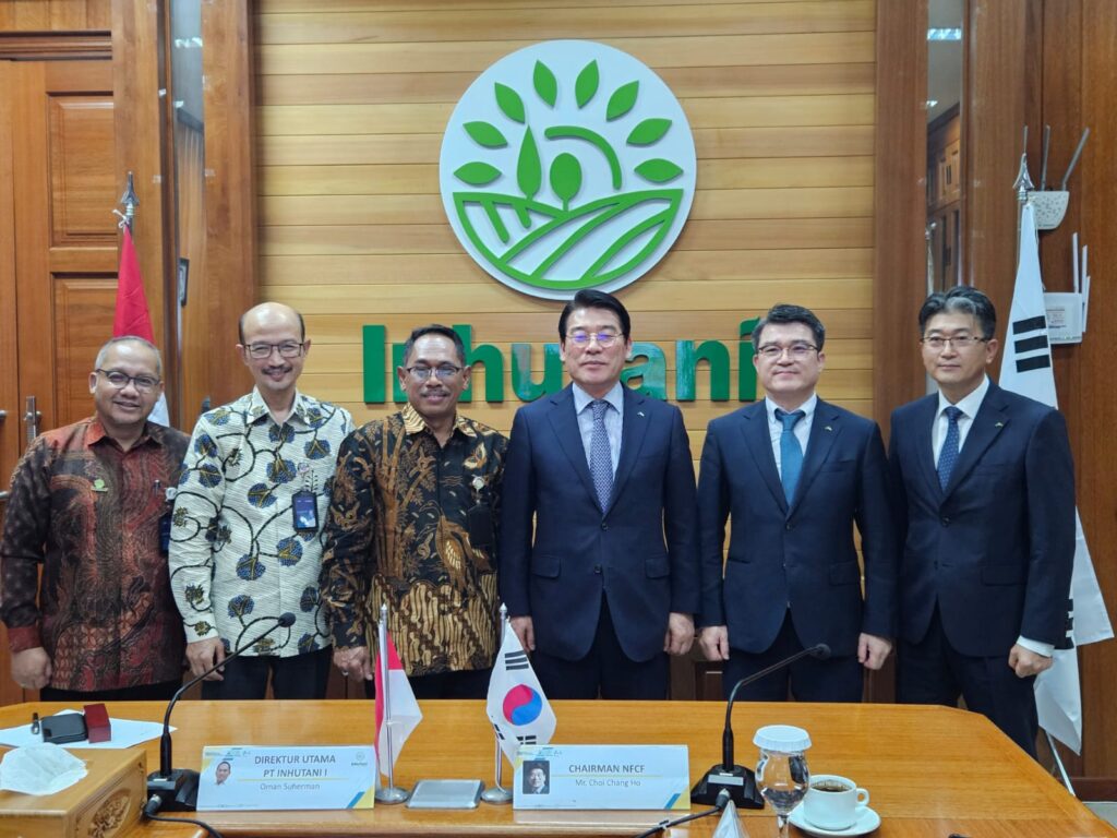 Perhutani PT Inhutani I Terima Kunjungan Kerja NFCF-Korea