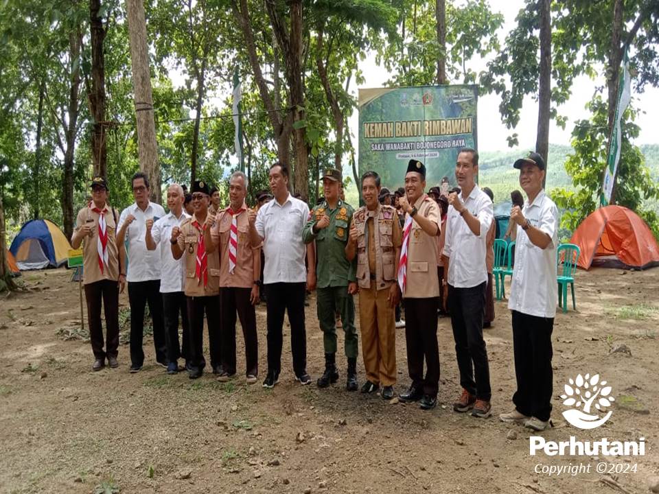 Perhutani Perhutani Padangan Kirim Pramuka Saka Wanabakti Ikuti Kemah ...