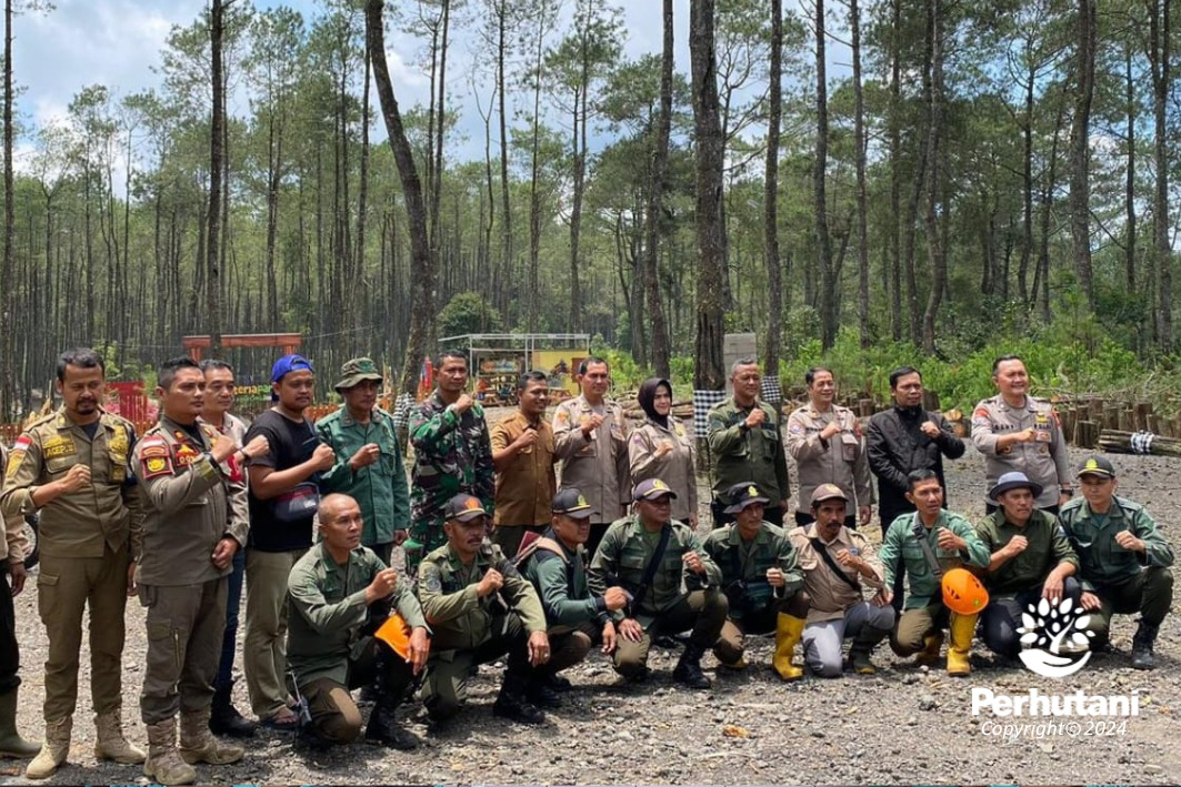 Perhutani Perhutani Bandung Utara Bersama BPBD Subang Koordinasi Antisipasi Bencana Alam