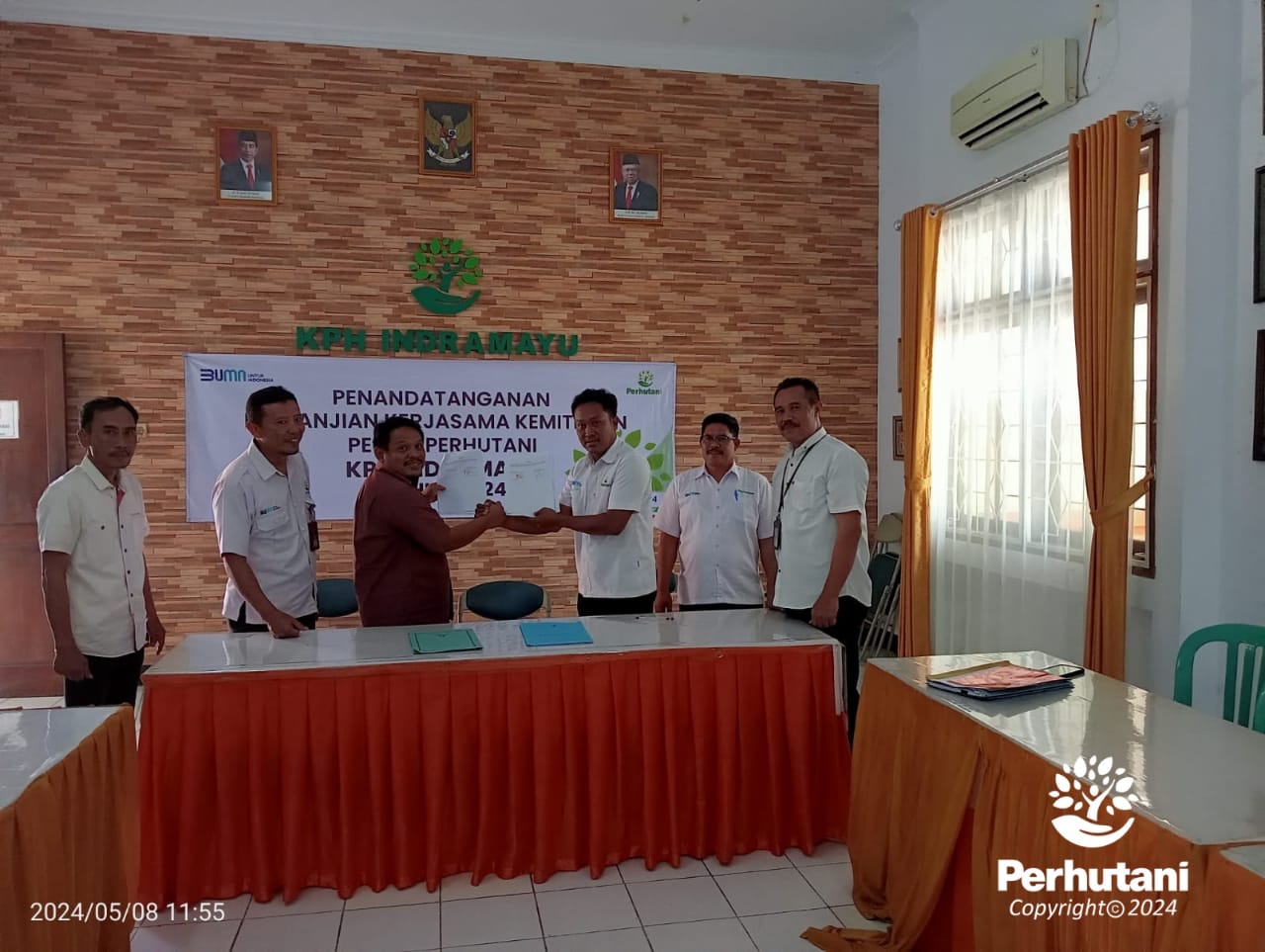 Perhutani Perhutani Bersama KTH Tandatangani Perjanjian Kerja Sama