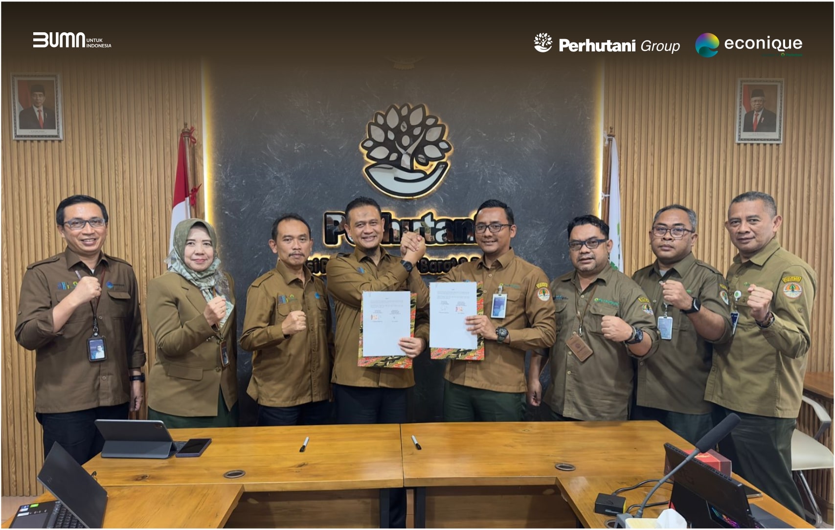 Perhutani Econique Tandatangani Berita Acara Serah Terima Usaha dan ...