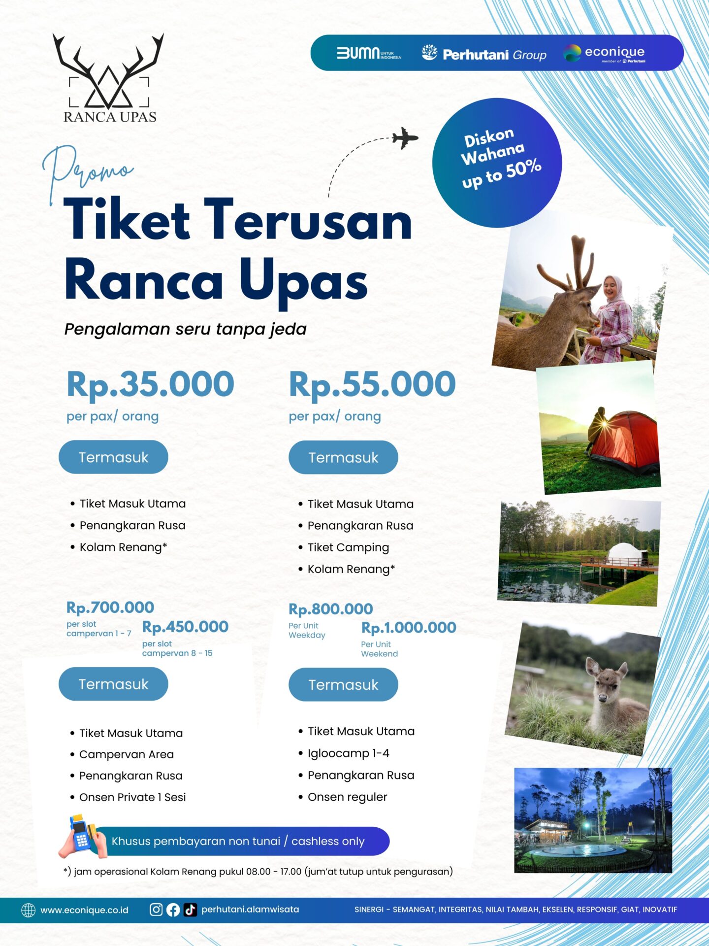 Perhutani Yuk Simak! Ranca Upas Berlakukan Tiket Terusan untuk Pengalaman Wisata yang Lebih ...