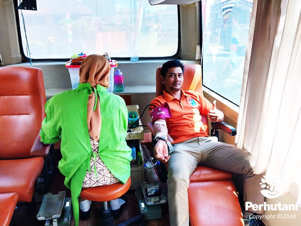 Perhutani Perhutani Bersama PMI Gelar Donor Darah di Kebumen