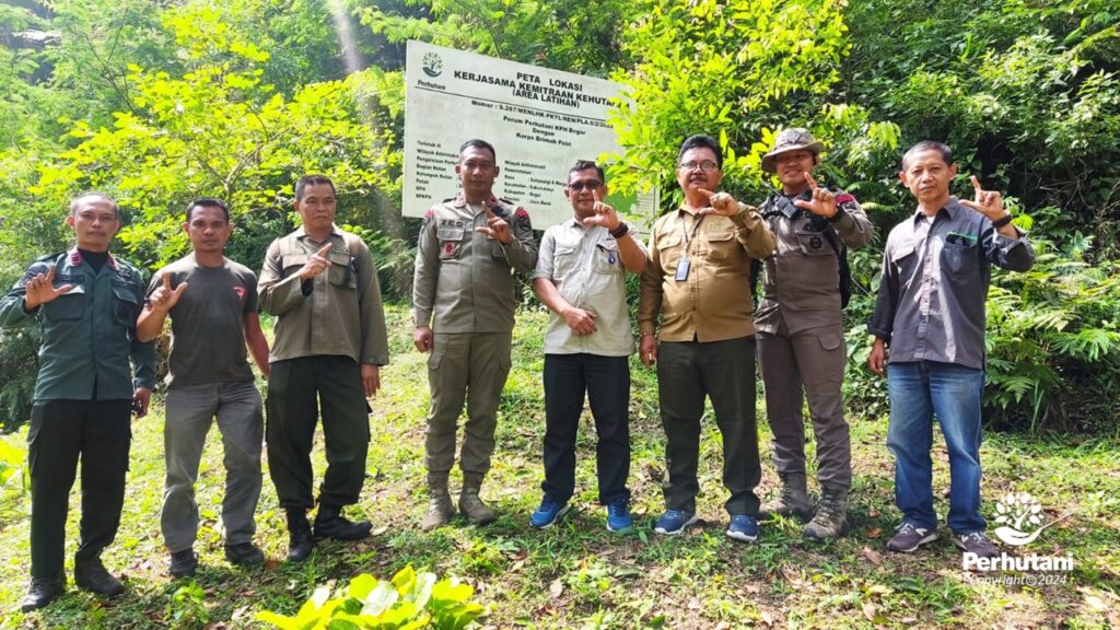 Perhutani Perhutani Lakukan Monev Perpanjangan Kerja Sama dengan Brimob di Bogor