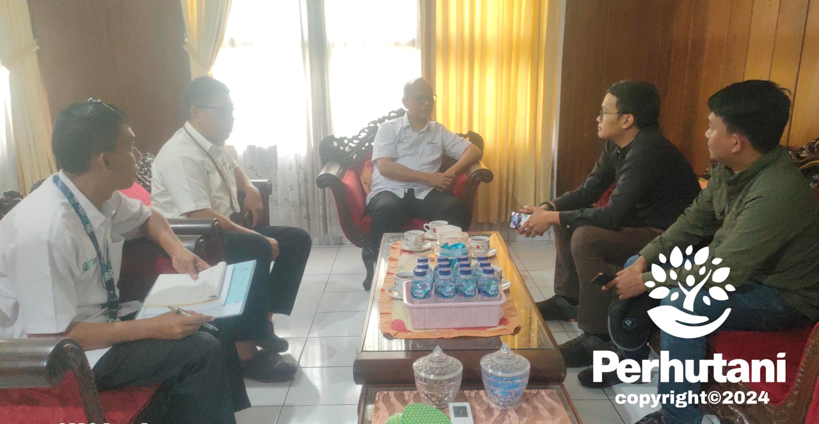 Perhutani Perhutani Terima Kunjungan PT Brebes Tenaga Angin Percepat PLTB