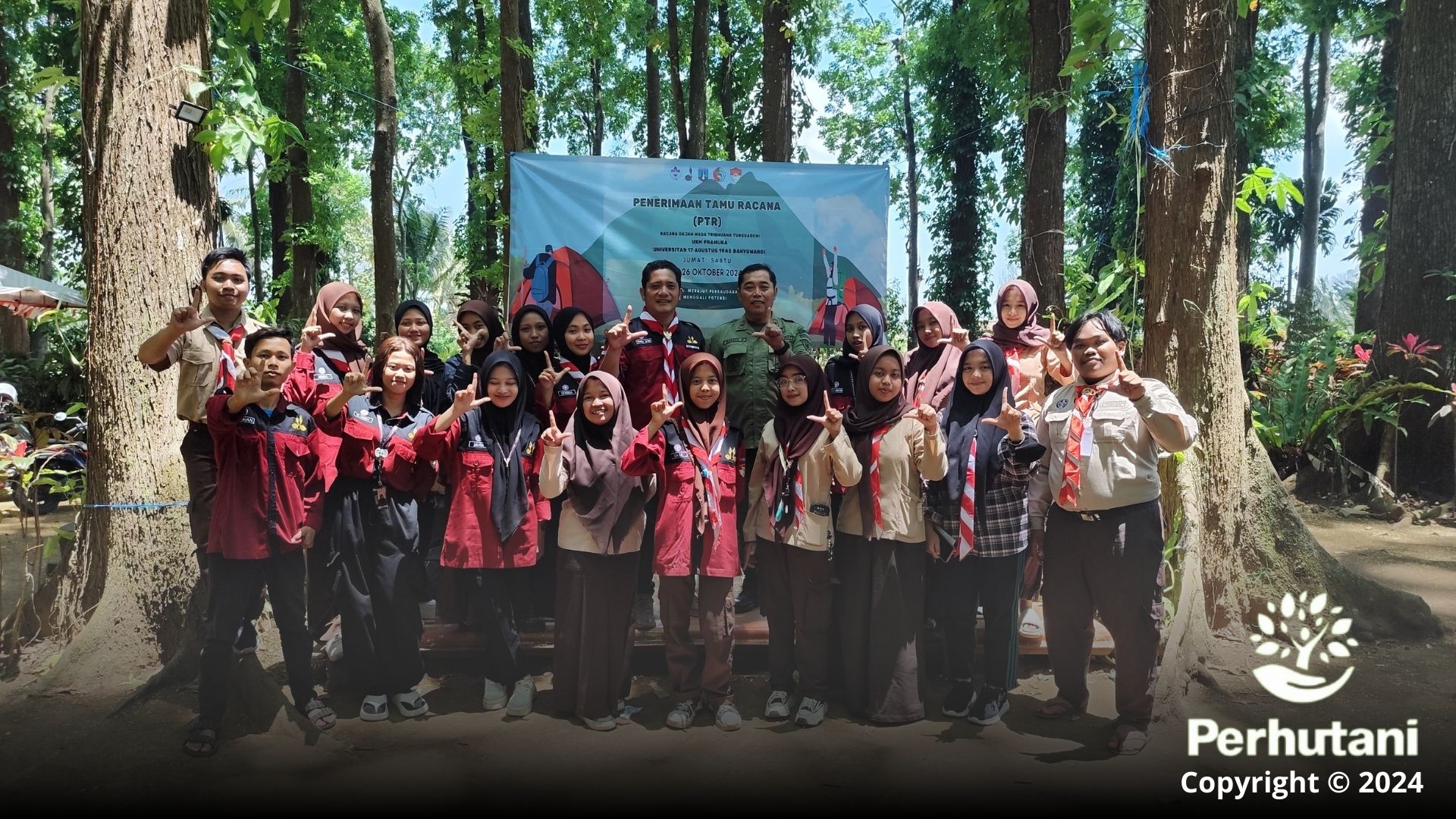 Perhutani Perum Perhutani KPH Banyuwangi Barat dan Dosen UNTAG Tutup Kegiatan Pramuka Untag 1945 ...