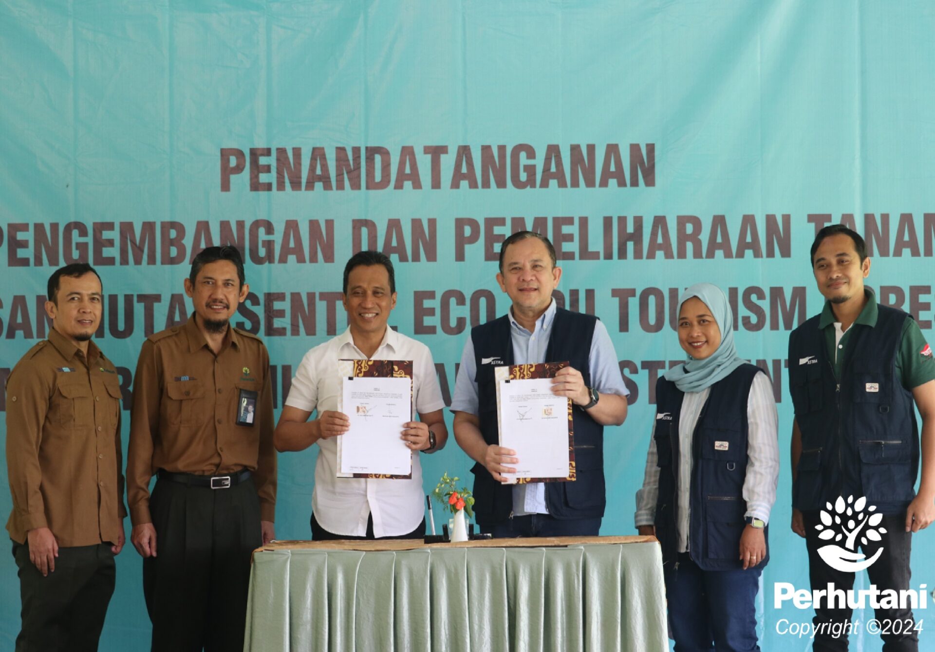 Perhutani Perhutani Bersama PT Astra International Lakukan Groundbreaking Penanaman dan ...