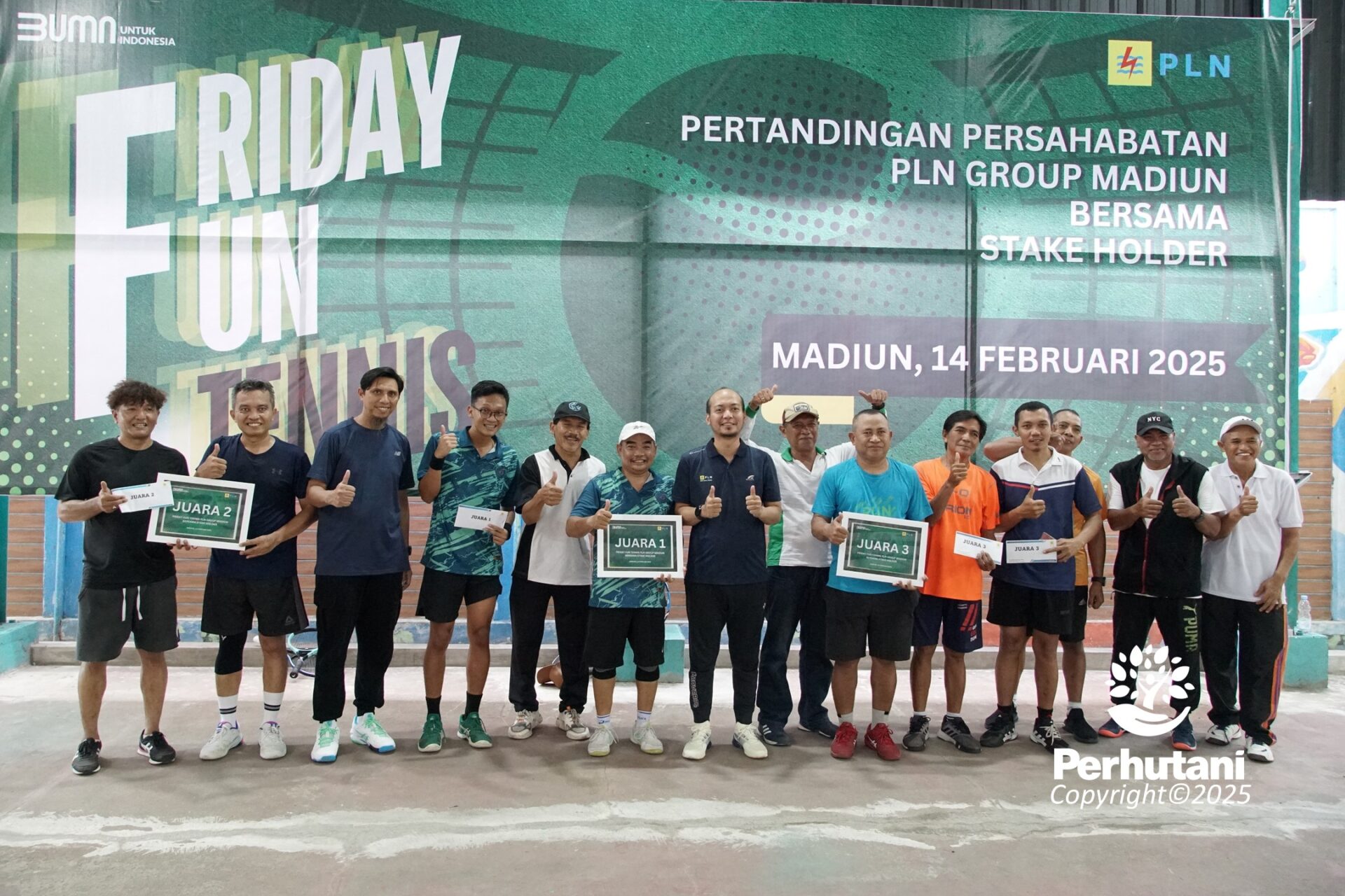 Perhutani Perhutani KPH Madiun Raih Juara 2 dalam Ajang Friday Fun ...