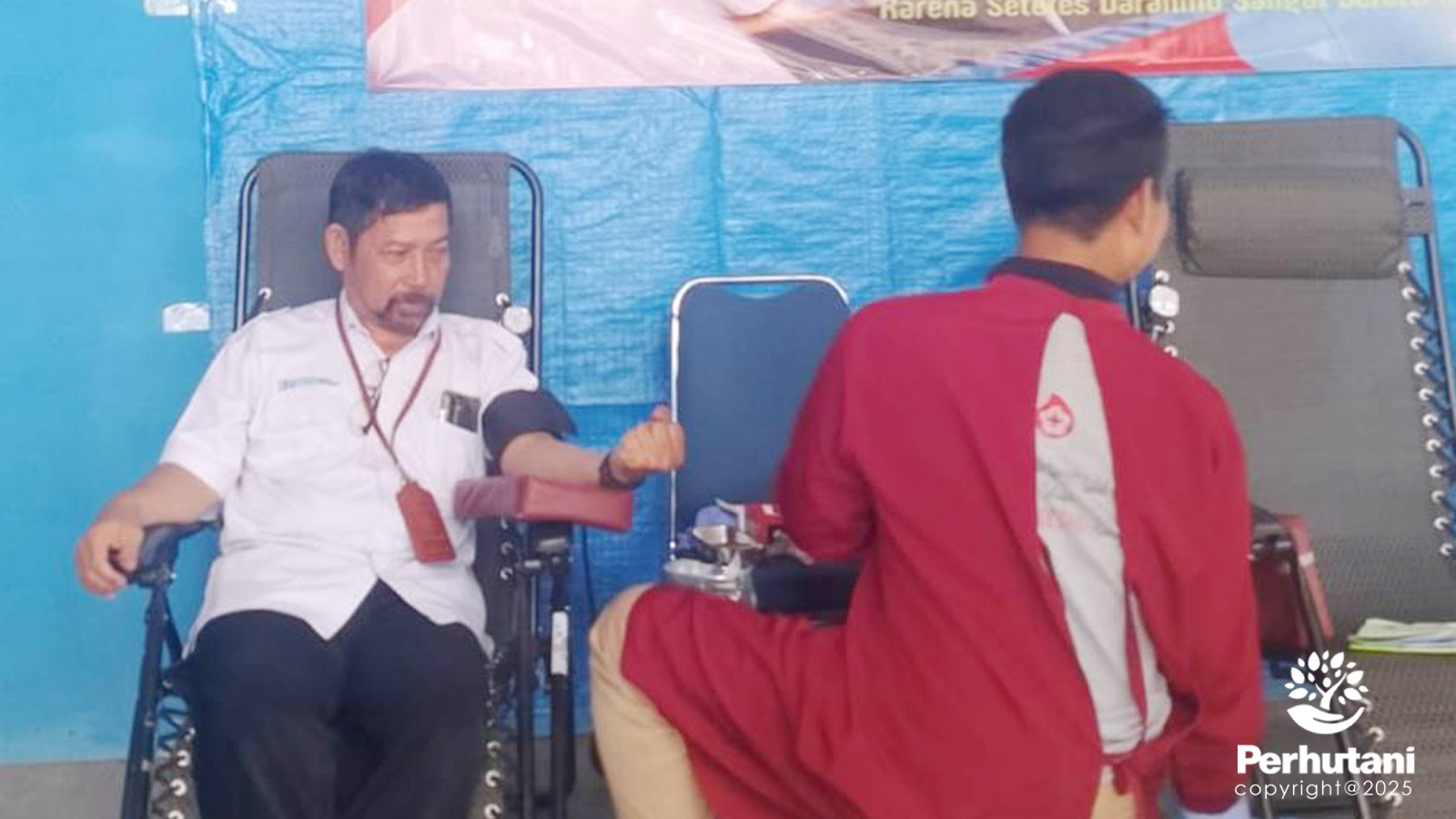 Perhutani Perhutani Padangan bersama PMI Bojonegoro Gelar Donor Darah Dukung Kesehatan Masyarakat