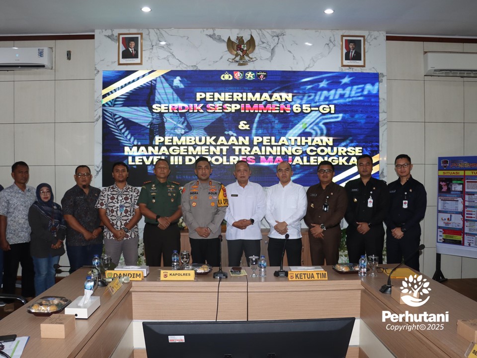 Perhutani Perhutani Hadiri Penerimaan Peserta Didik Sespimmen Polri di ...