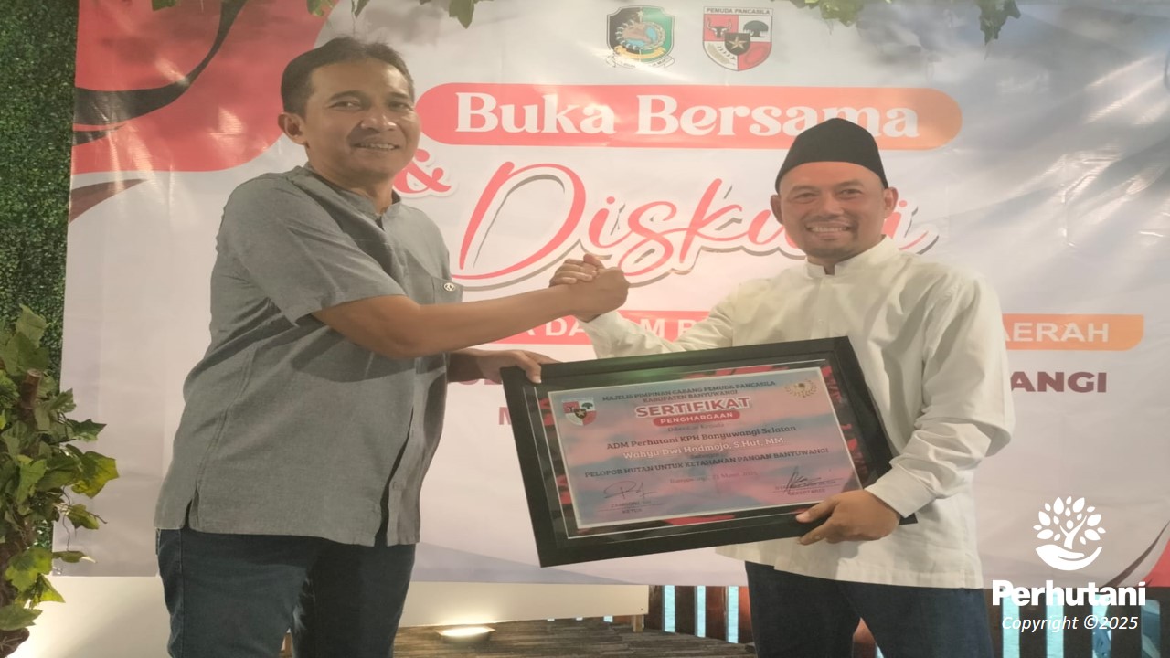 Perhutani Perhutani Banyuwangi Selatan Terima Penghargaan Sebagai ...