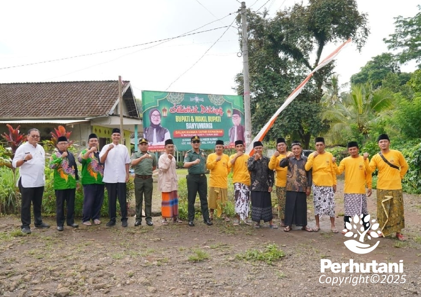 Perhutani Perhutani KPH Banyuwangi Utara Jalin Sinergi dengan Forkopimcam guna Menjaga Hutan