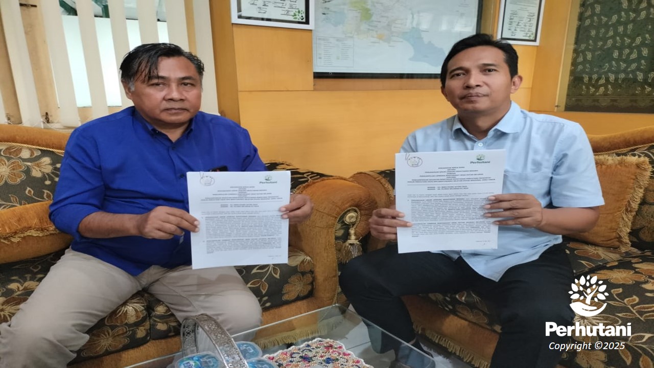 Perhutani Sukseskan Program Kemitraan Kehutanan, Perhutani Teken PKS TPM dengan PLMDH SELARAS di ...