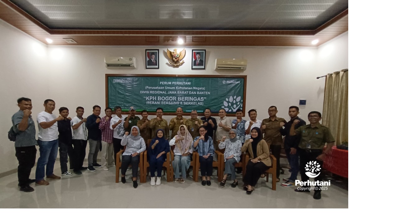 Perhutani Perhutani Bogor Tingkatkan Sinergi dengan Mitra Jasa Lingkungan