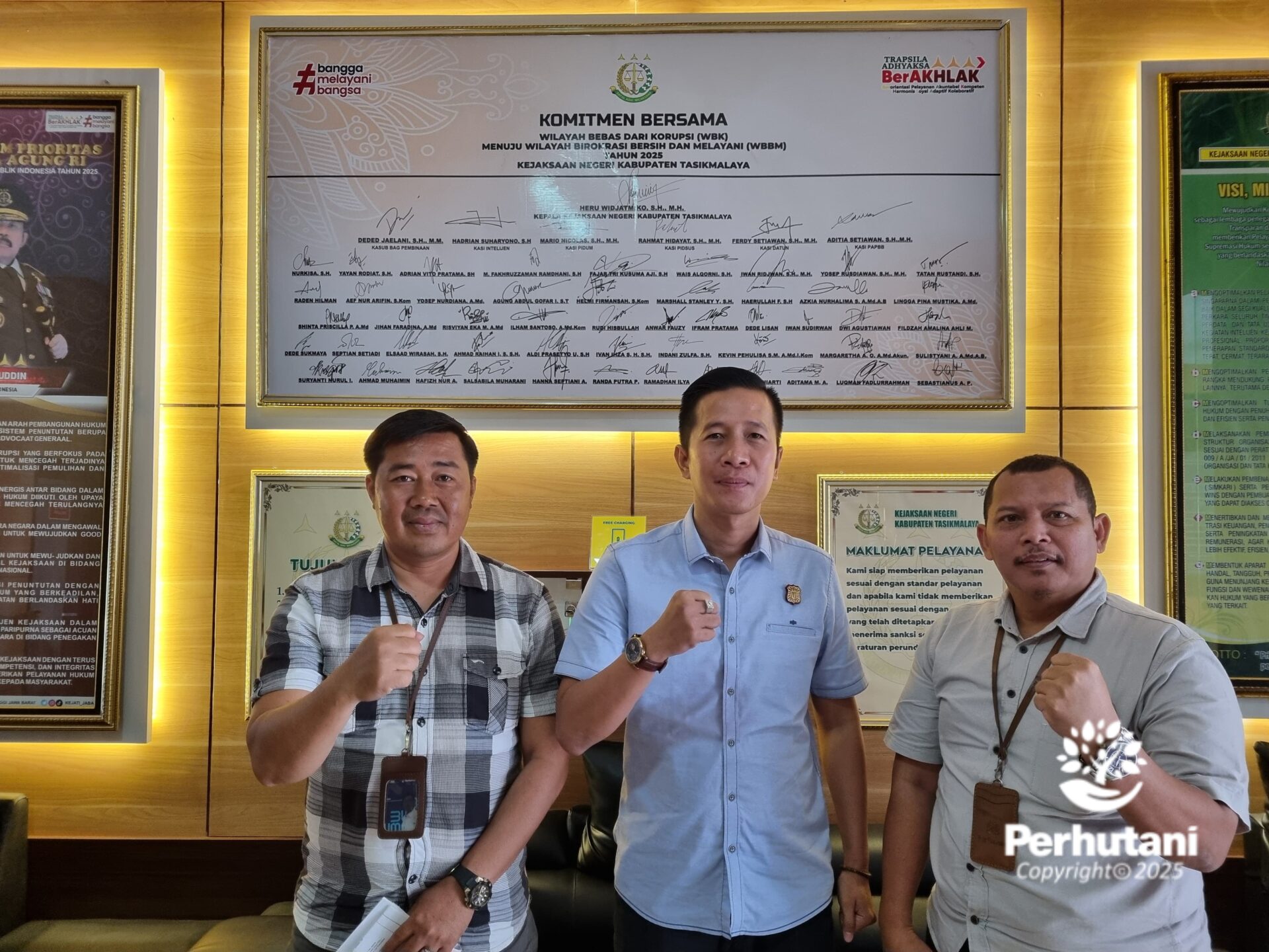 Perhutani Perhutani Tingkatkan Sinergi Penanganan Hukum dengan Kejari Kabupaten Tasikmalaya